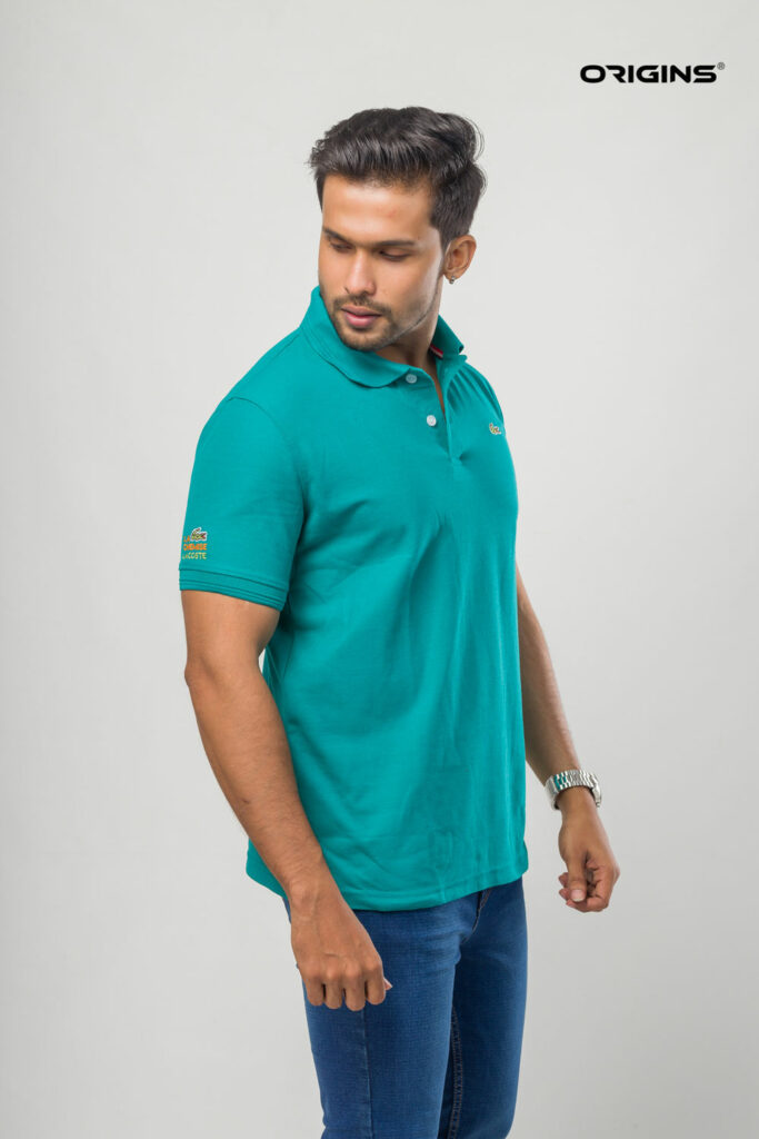 Damro Green Cotton Polo T-Shirt » Origins Wear | New Printed Tshirt ...