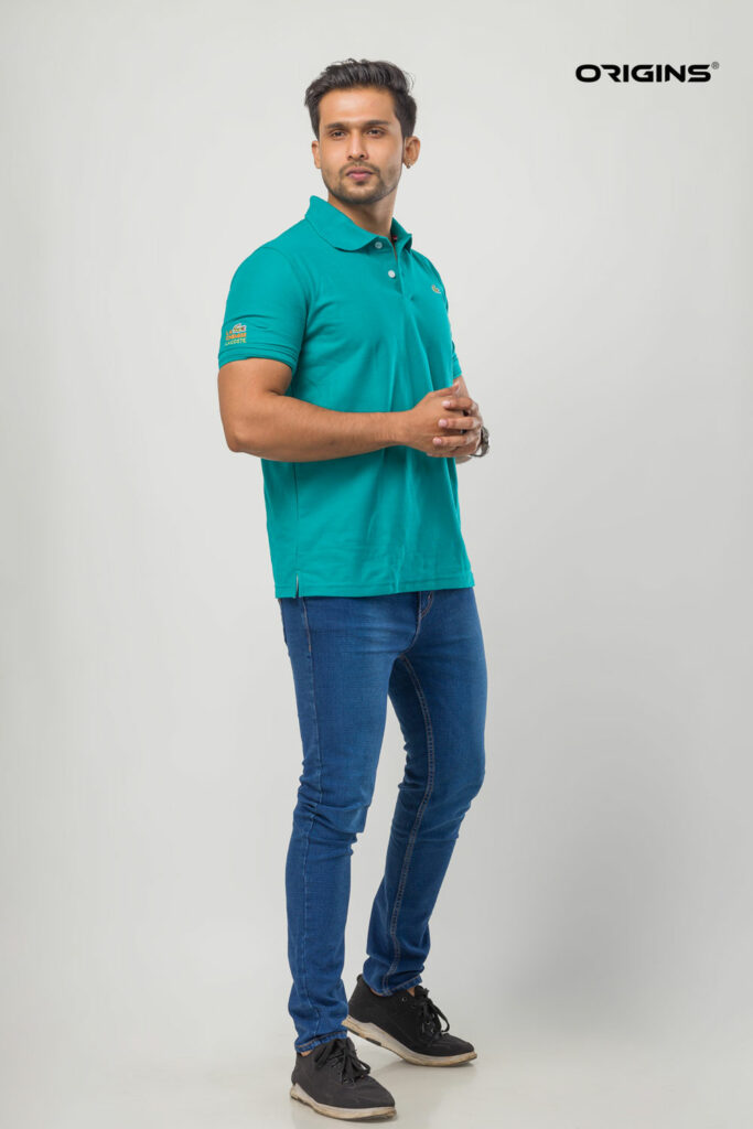 Damro Green Cotton Polo T-Shirt » Origins Wear | New Printed Tshirt ...