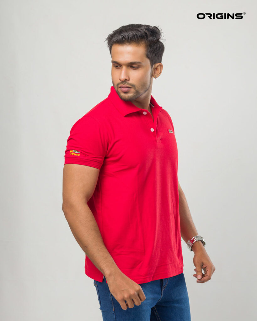 Scarlet Red Coller T-Shirt » Origins Wear | New Printed Tshirt Best ...