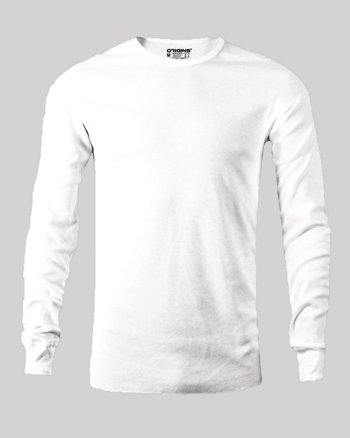 White Long Sleeve Cotton T-Shirt » Origins Wear | New Printed Tshirt ...