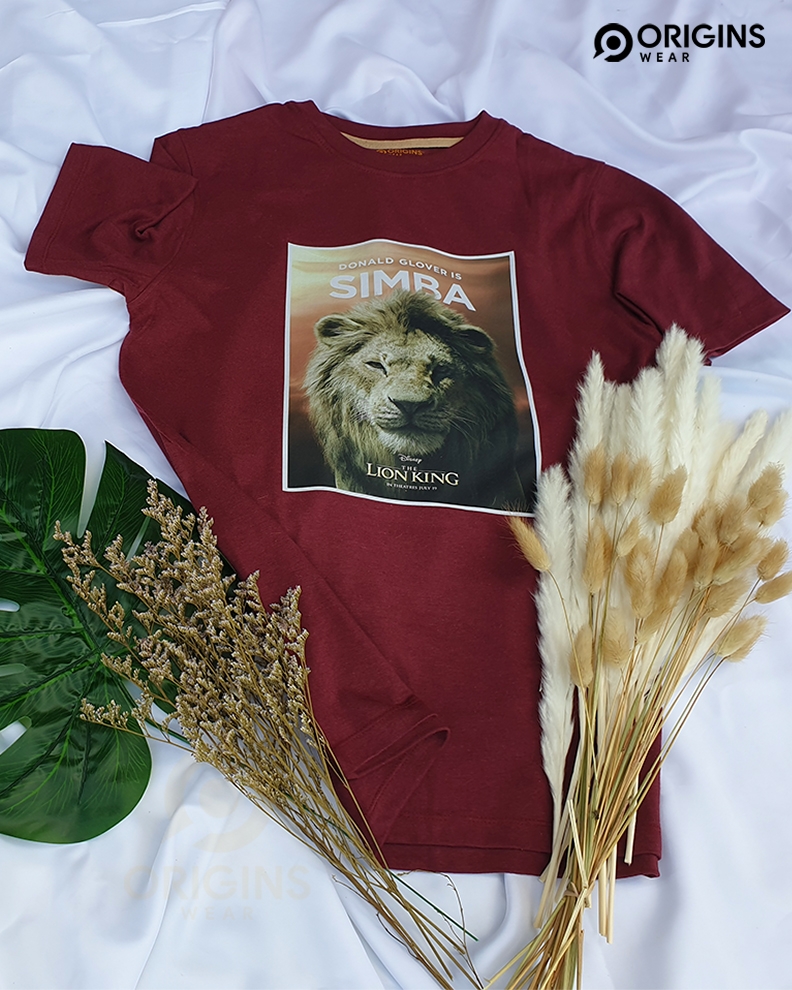 Simba - Old Maroon » Origins Wear | New Printed Tshirt Best Price in ...